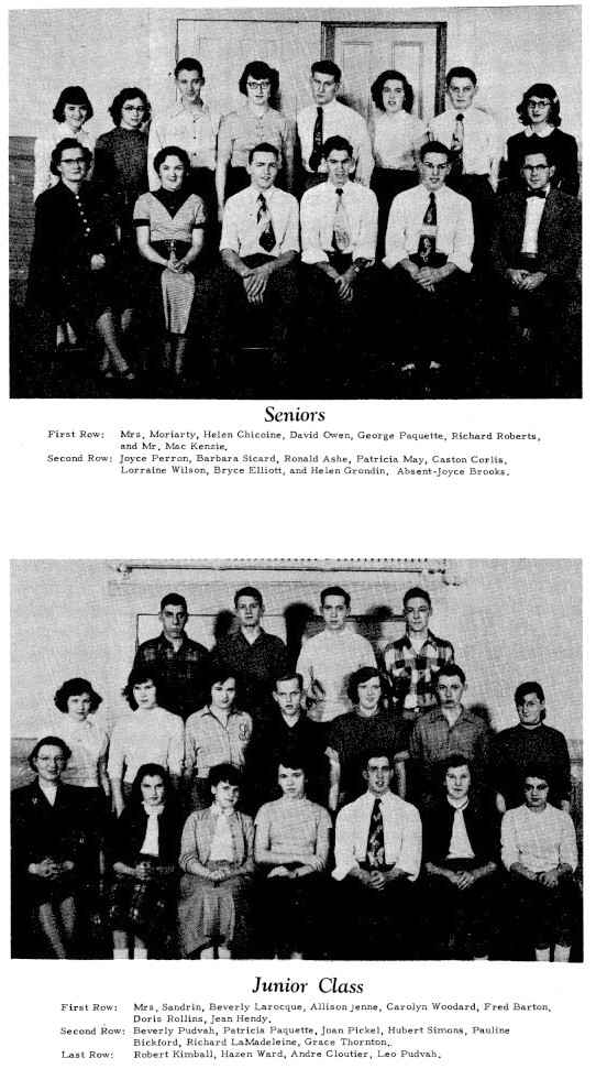 NEKG - Barton Academy - 1953 - Barton, Orleans, Vermont